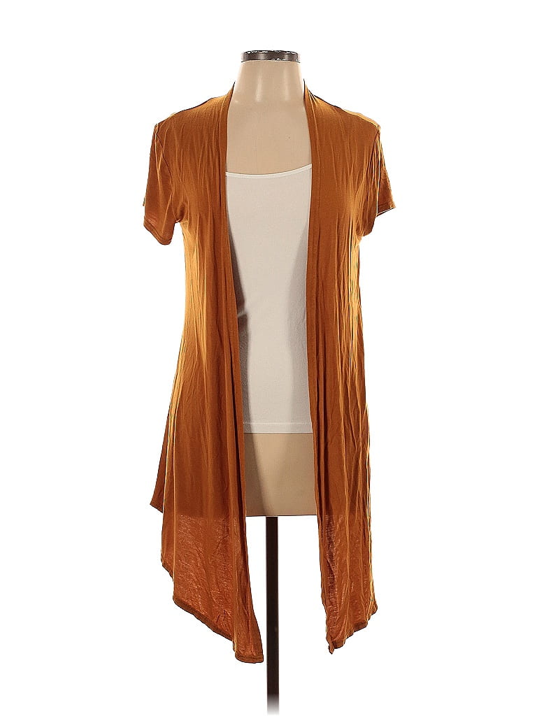 Urban Coco Orange Cardigan Size L - 37% off | ThredUp