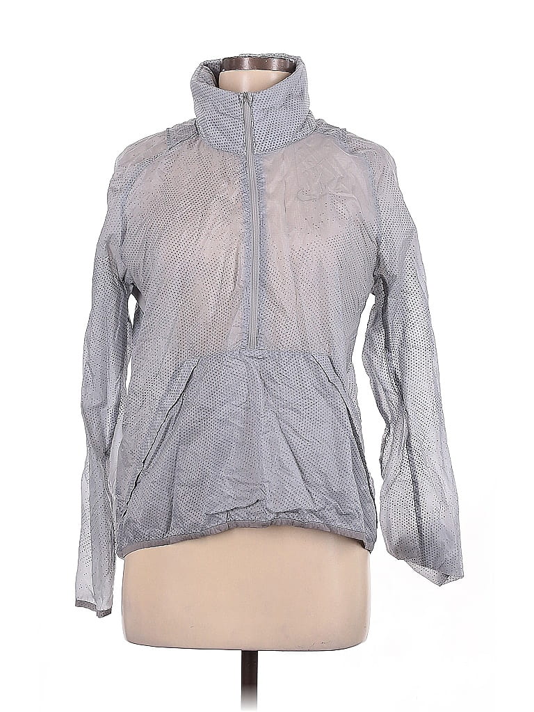 Nike Golf 100% Polyamide Silver Track Jacket Size M - 63% off | ThredUp