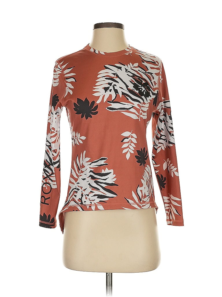 Roxy Brown Rash Guard Size XS - 55% off | ThredUp