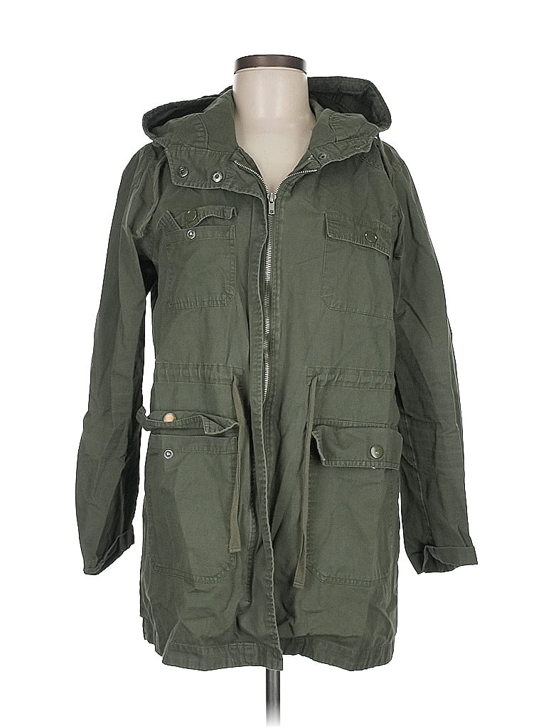 Love Tree 100% Cotton Green Jacket Size M - 52% off | ThredUp