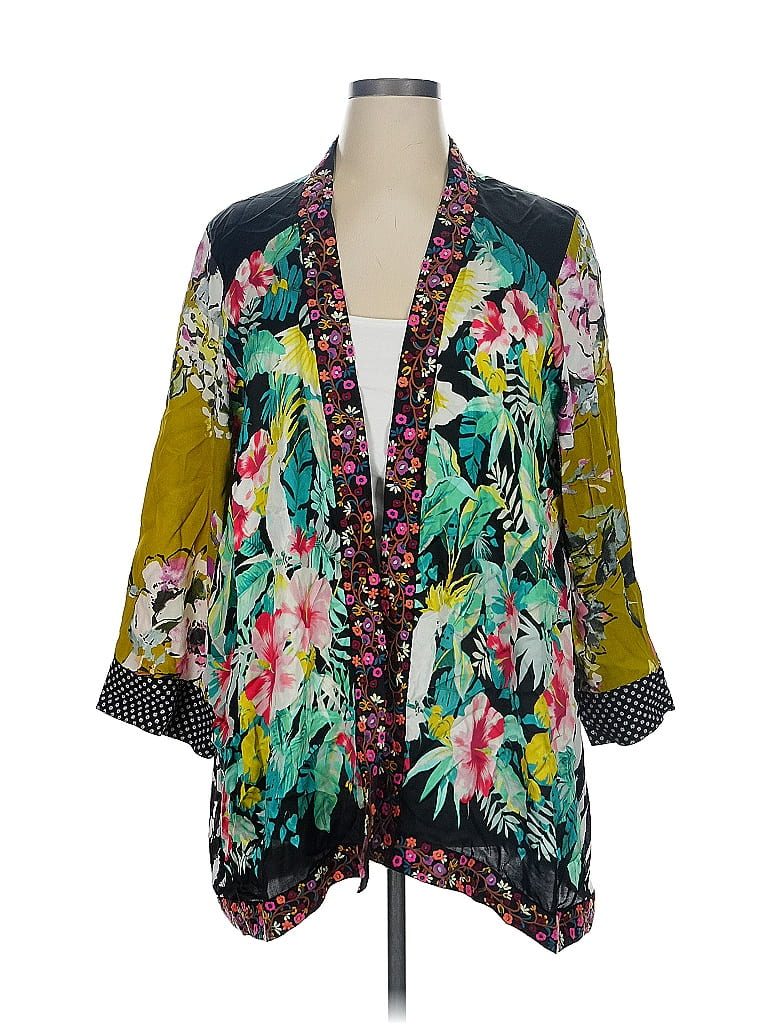 John Mark Green Kimono Size 0X - 70% off | ThredUp