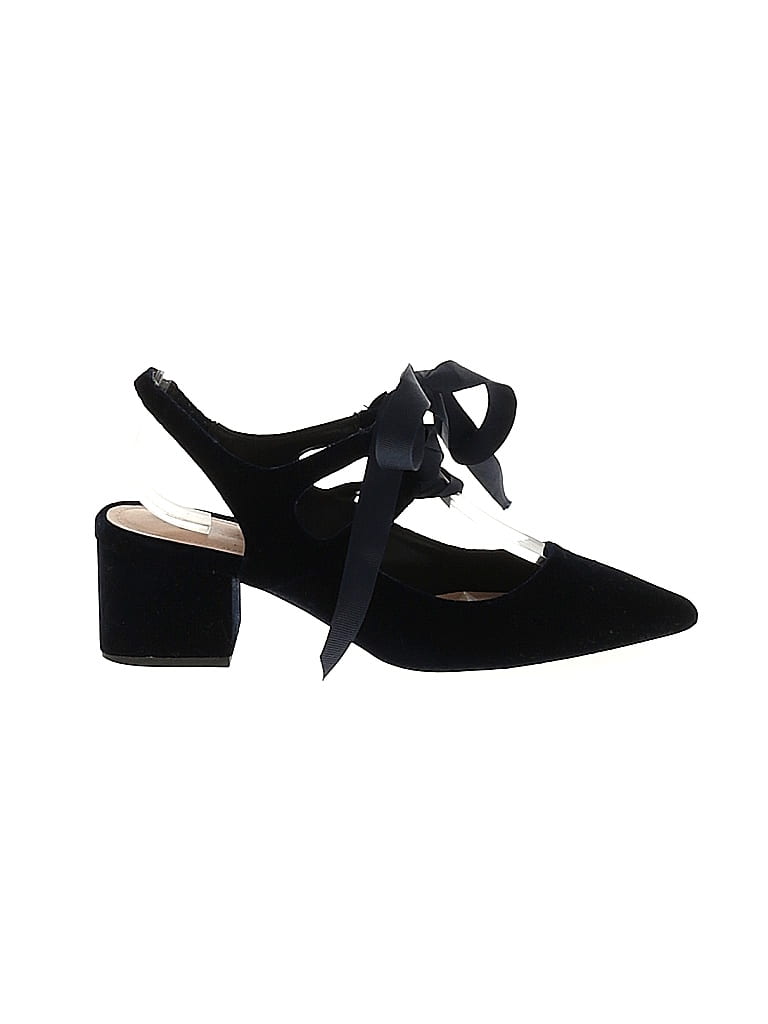 Zara TRF Black Blue Heels Size EU 38 - 66% off | ThredUp