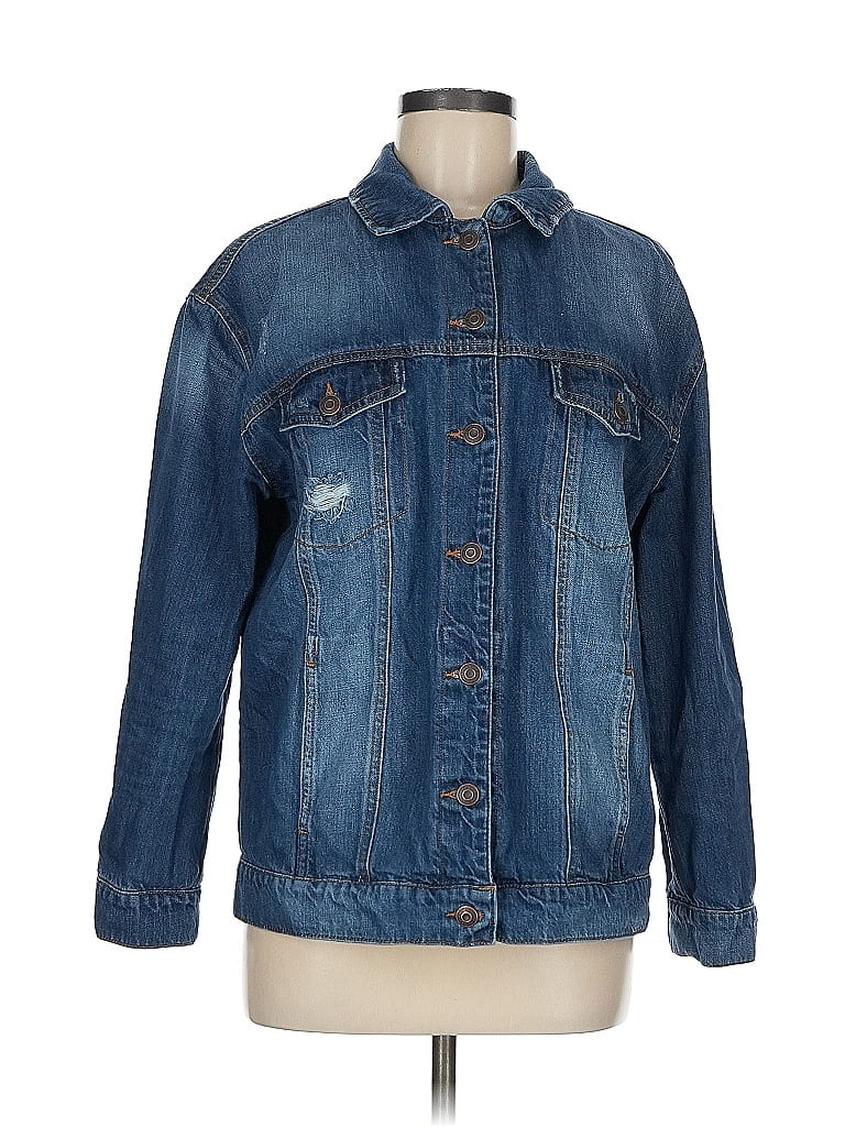 Kensie Blue Denim Jacket Size M - 70% off | ThredUp