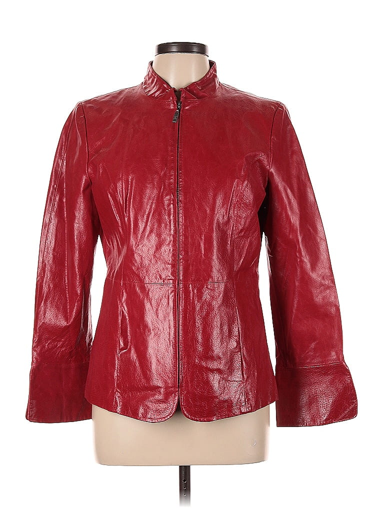 Pamela Mccoy Leather Jacket