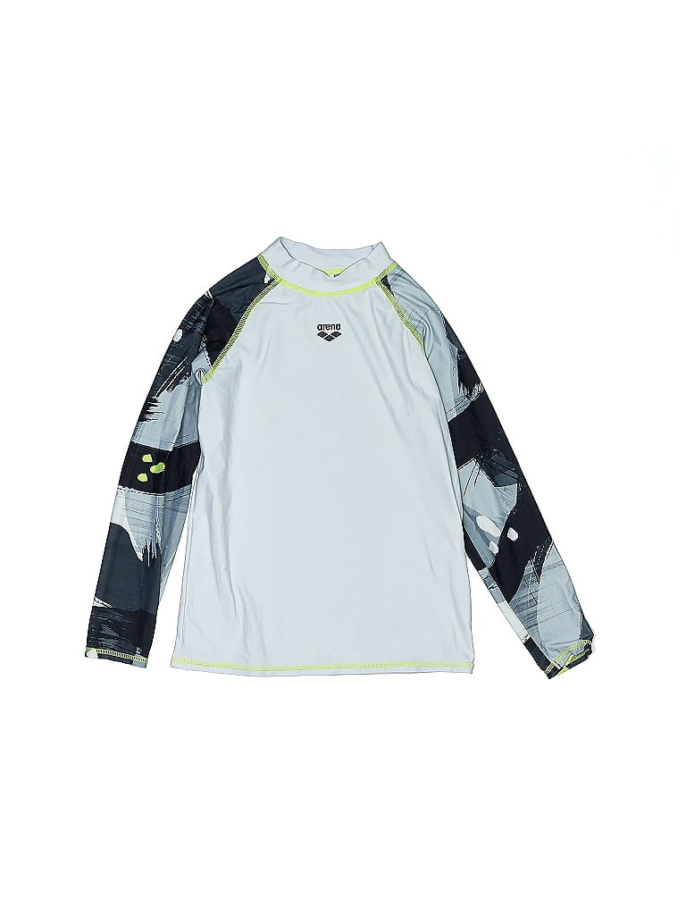 Arena Gray Rash Guard Size 12 (big kids) - 60% off | ThredUp