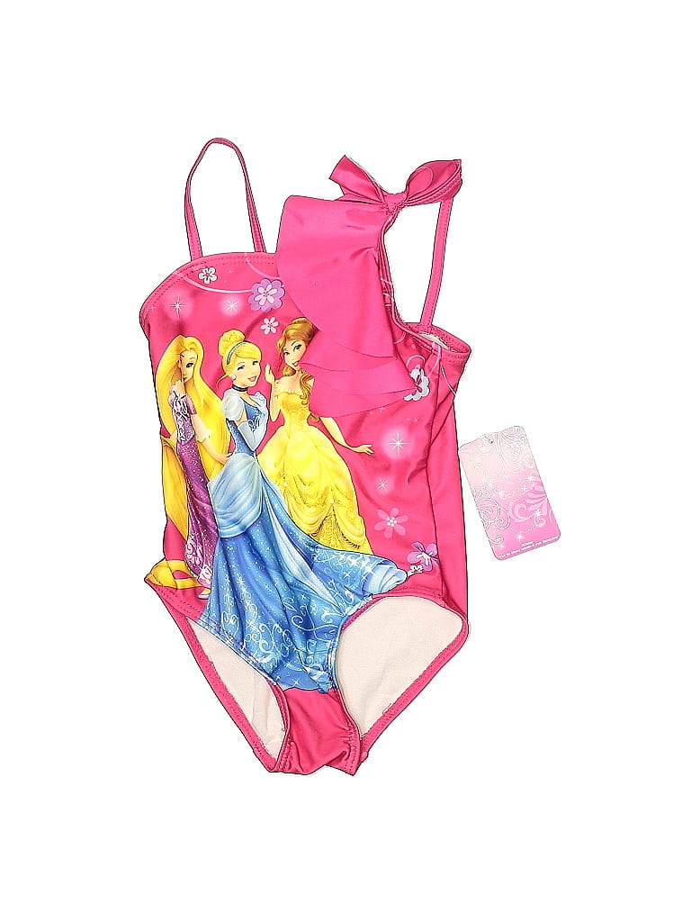Disney Princess Graphic Pink One Piece Swimsuit Size 5 (big kids) - 14% ...