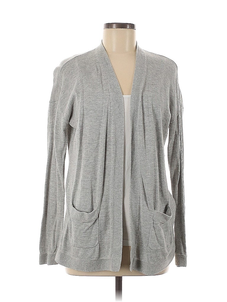 Talbots Gray Cardigan Size M - 76% off | ThredUp