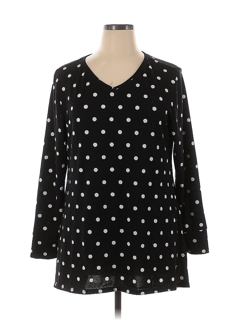 Lularoe Polka Dots Black Pullover Sweater Size XL - 49% off | ThredUp