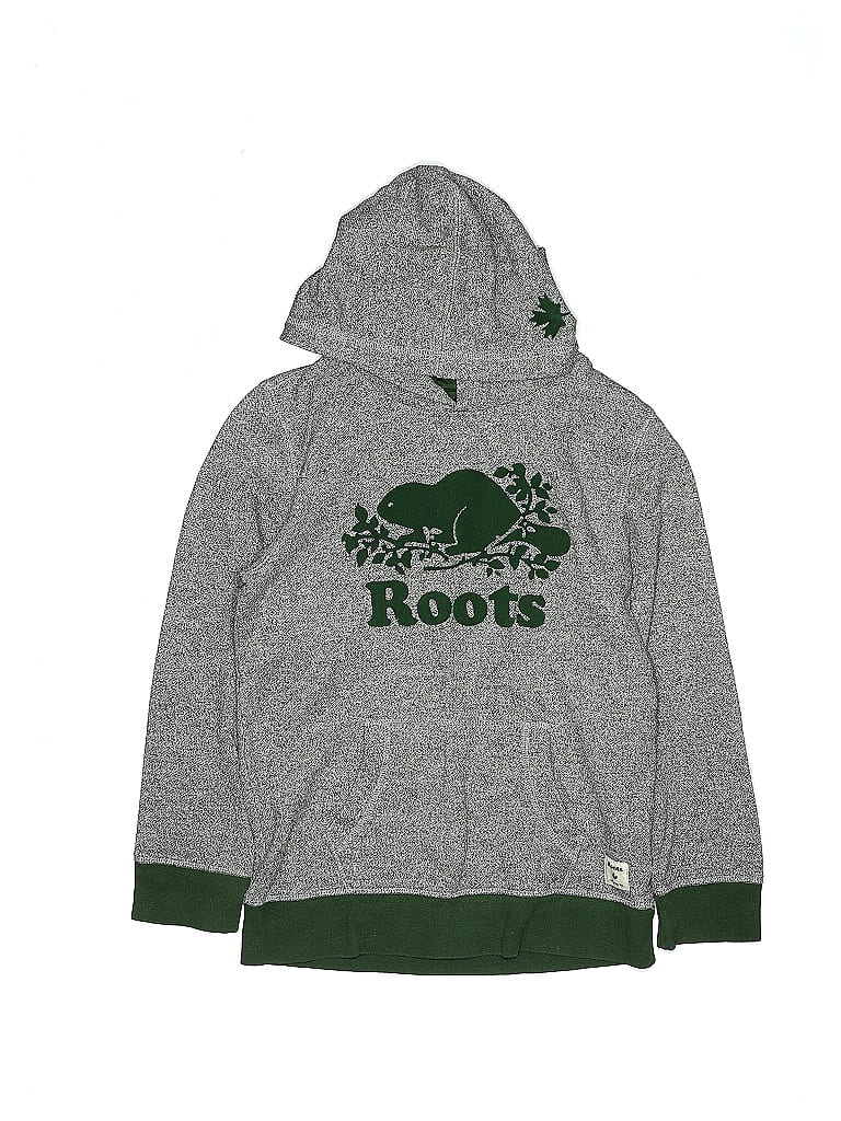 Roots Kids Gray Pullover Hoodie Size XL (big kids) - 36% off | ThredUp