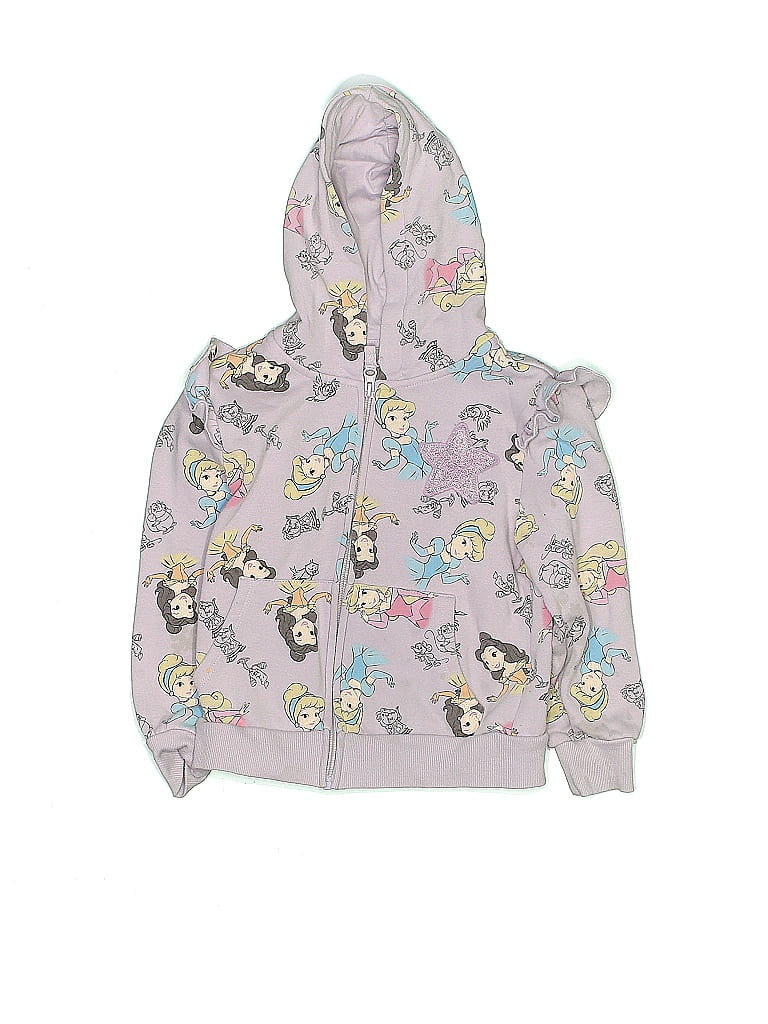 Disney Princess Pink Purple Zip Up Hoodie Size 7 (big kids) - 40% off ...