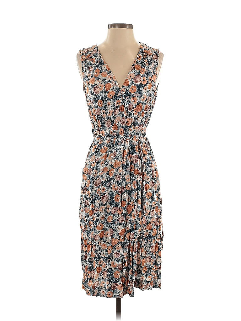 Current/Elliott 100% Rayon Floral Blue Casual Dress Size XS - 79% off ...