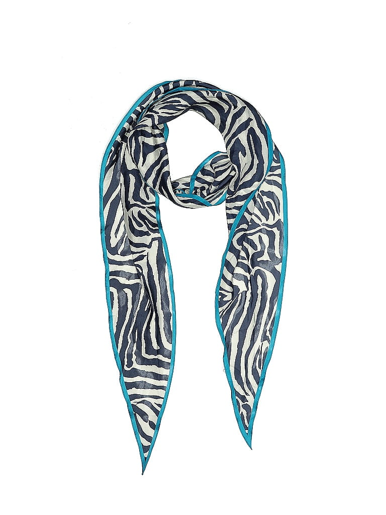 Ann Taylor LOFT 100% Silk Teal Blue Silk Scarf One size - 50% off | ThredUp