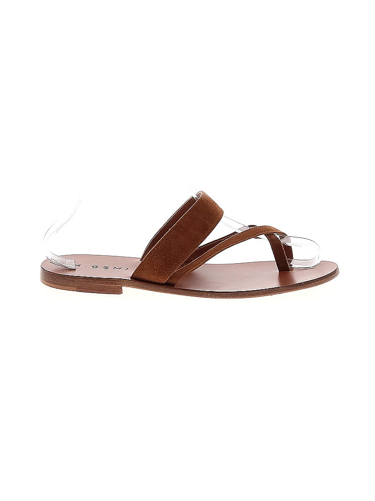 M. Gemi Brown Tan Sandals Size EU 37 1/2 - 75% off | ThredUp