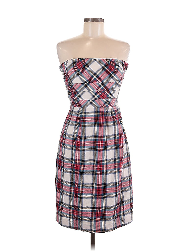 Bitten by Sarah Jessica Parker Plaid Gray Cocktail Dress Size 6 - 46% ...