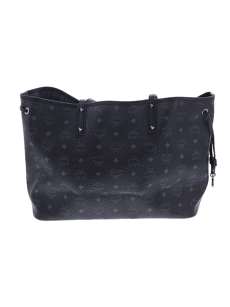 MCM Stars Black Visetos Liz Reversible Shopper Tote One size - 31% off ...