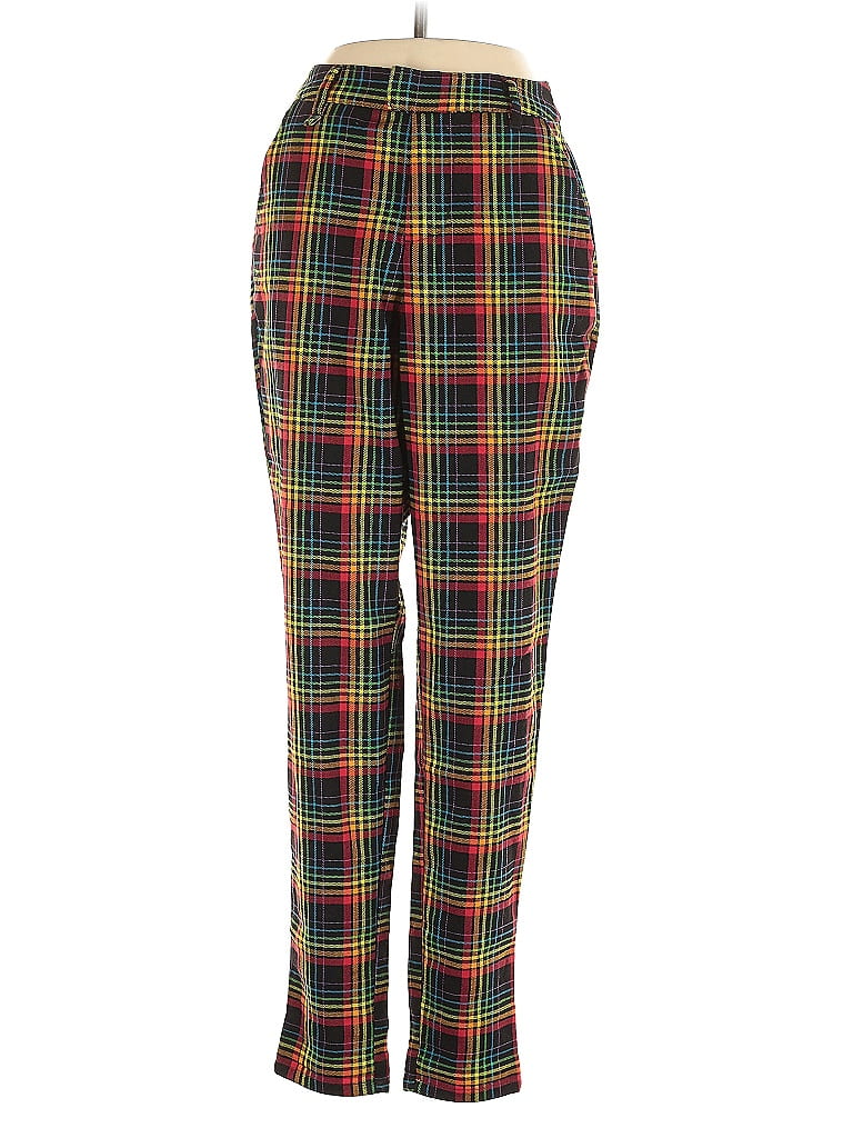 Hot Topic Plaid Checkered-gingham Black Red Casual Pants Size XS - 45% ...