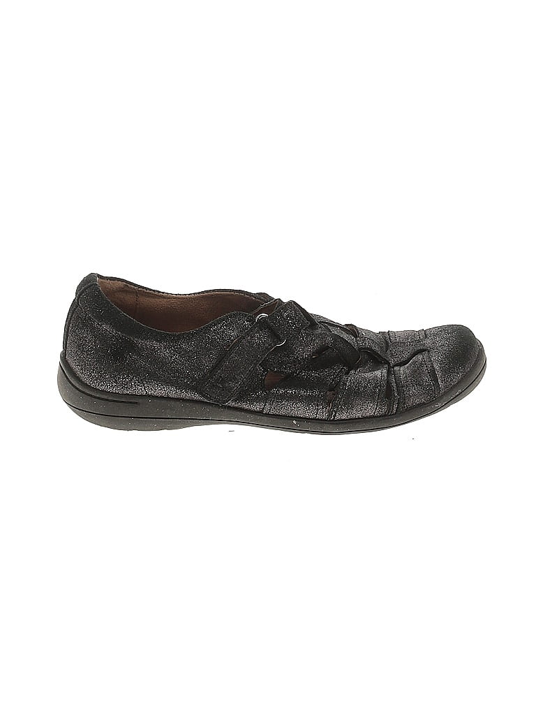 REPORT Black Silver Flats Size 7 1/2 - 63% off | ThredUp