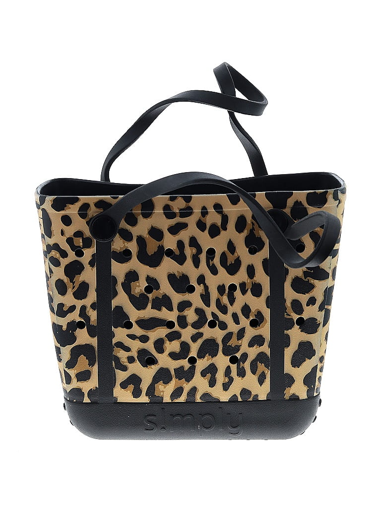 Simply Southern Animal Print Black Tote One size - 65% off | ThredUp
