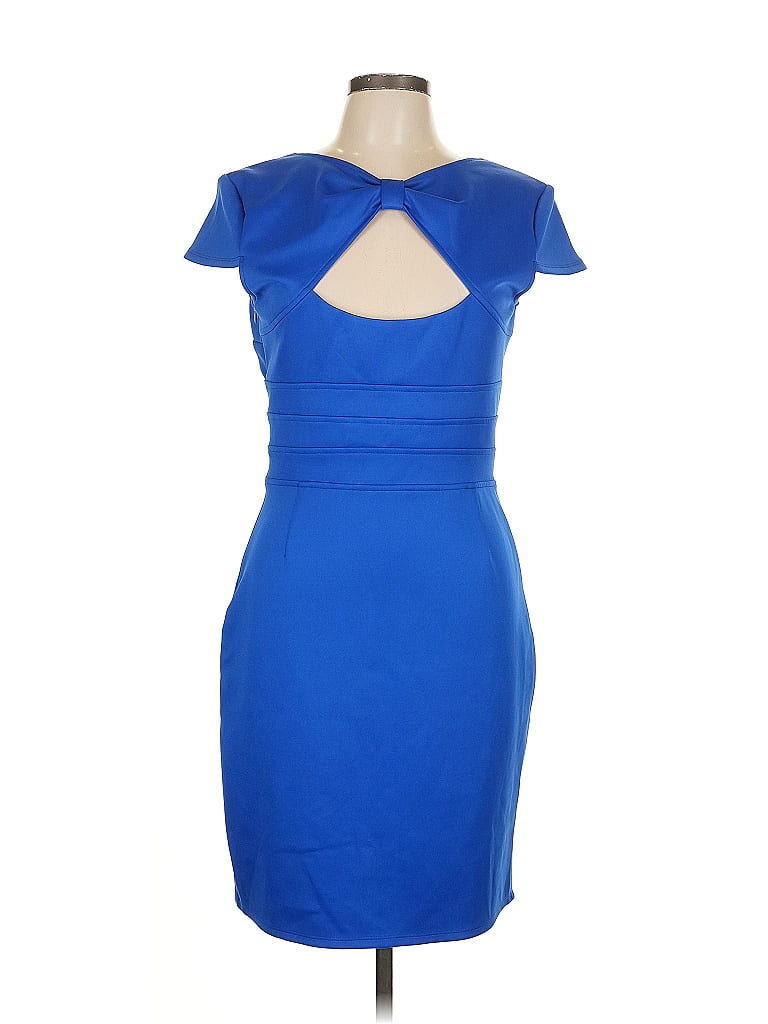 Guess Blue Cocktail Dress Size 12 - 72% off | ThredUp