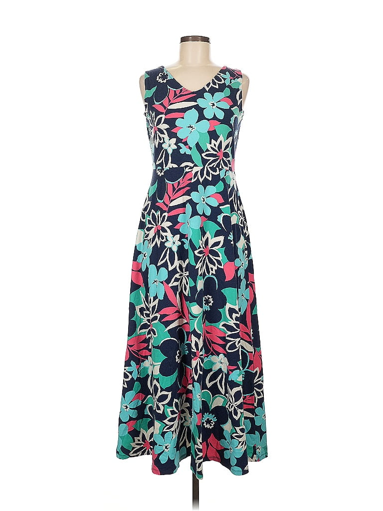 Talbots Tropical Teal Cocktail Dress Size M - 76% off | ThredUp