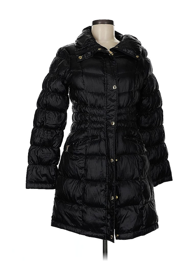 MICHAEL Michael Kors Solid Black Jacket Size M - 39% off | ThredUp