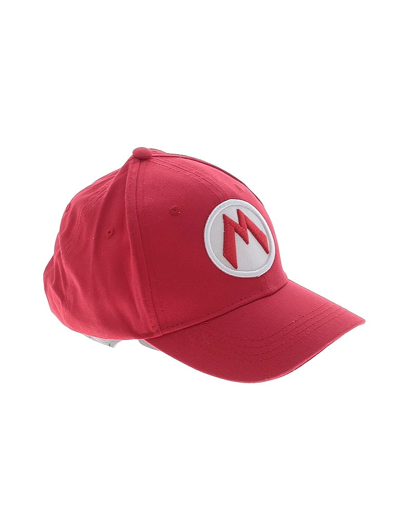 Super Mario 100% Cotton Red Baseball Cap One size - 31% off | ThredUp