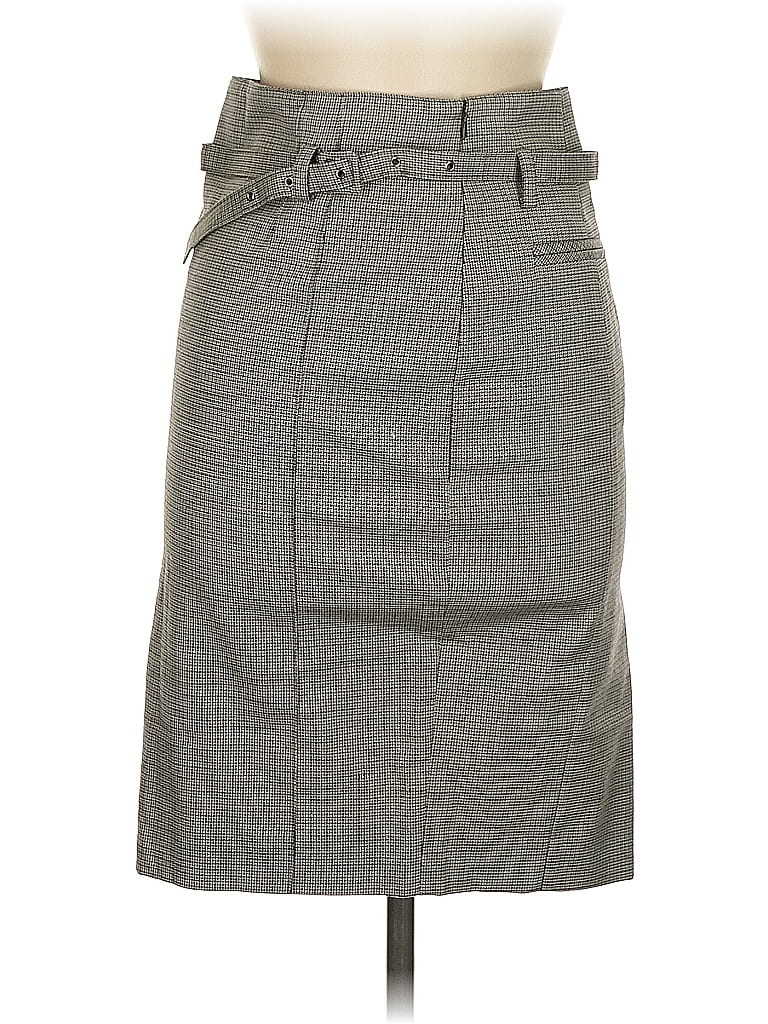 Patrizia Pepe Houndstooth Gray Formal Skirt Size EU (IT) 42 / US 6 - 84 ...