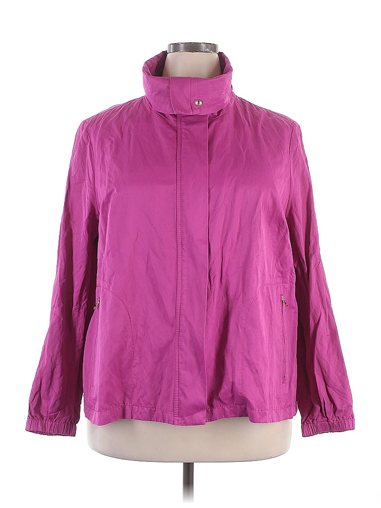 Talbots Purple Raincoat Size 20 - 71% off | ThredUp