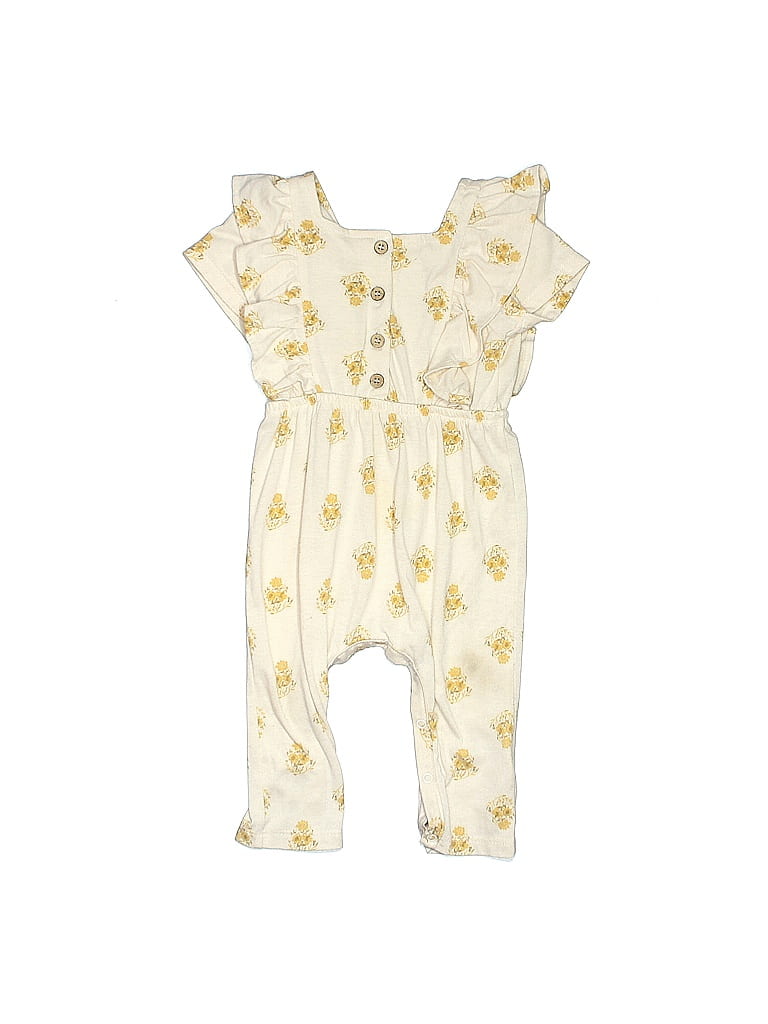 Jessica Simpson Yellow Ivory Short Sleeve Outfit Size 6-9 mo - 50% off ...