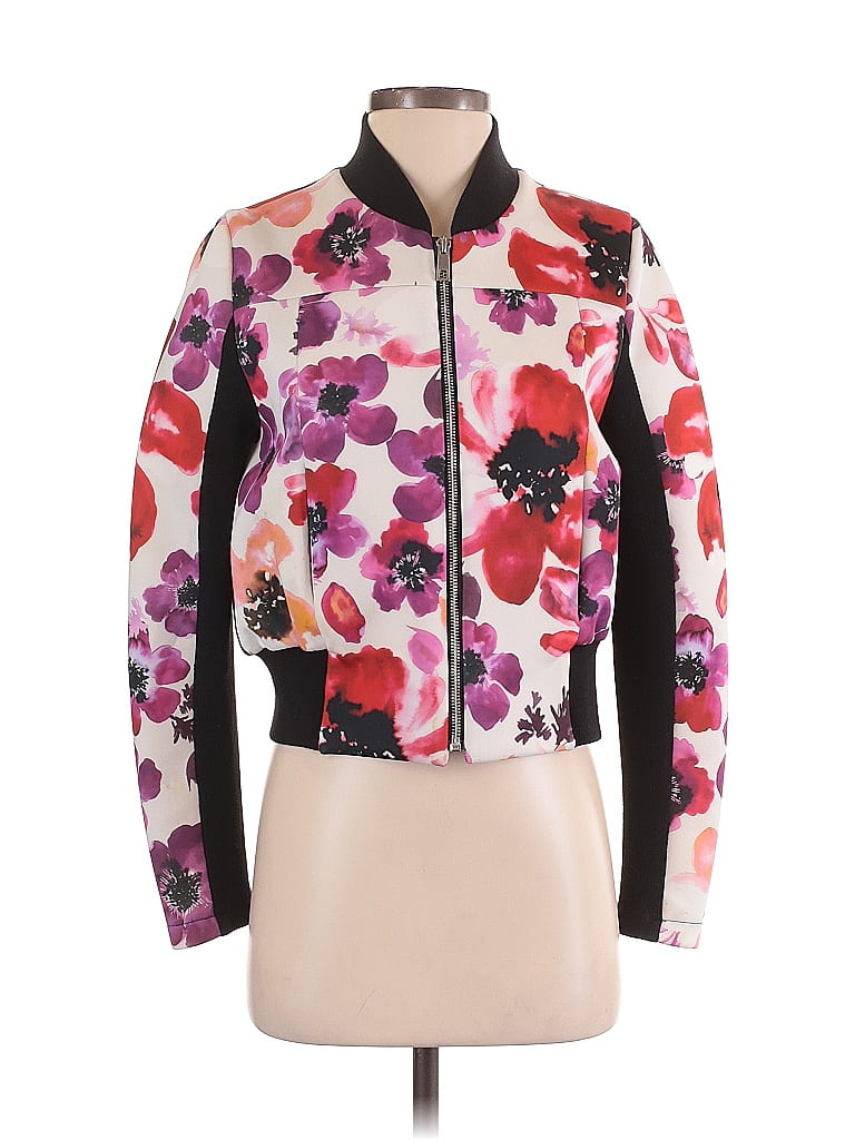 Assorted Brands Floral Pink Jacket Size S - 64% off | ThredUp