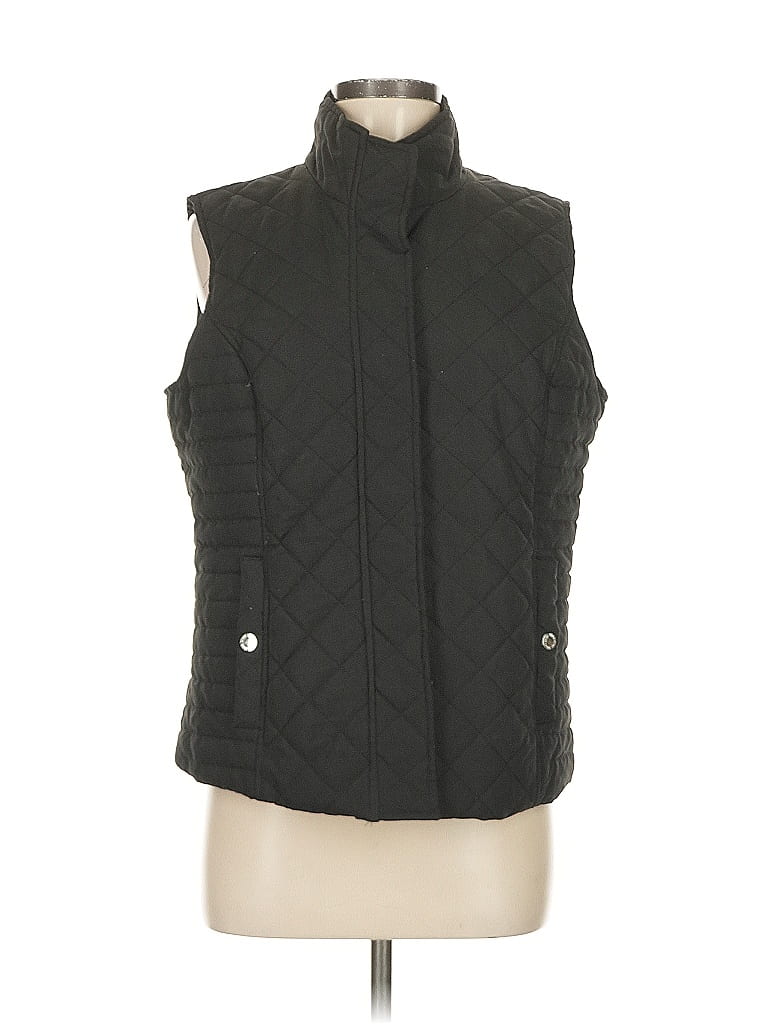 Black Rivet 100% Polyester Black Vest Size M - 70% off | ThredUp