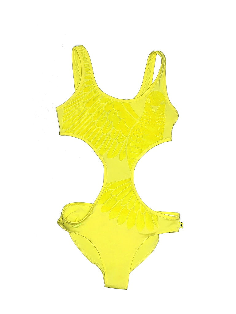 Adidas Yellow One Piece Swimsuit Size S - 61% off | ThredUp