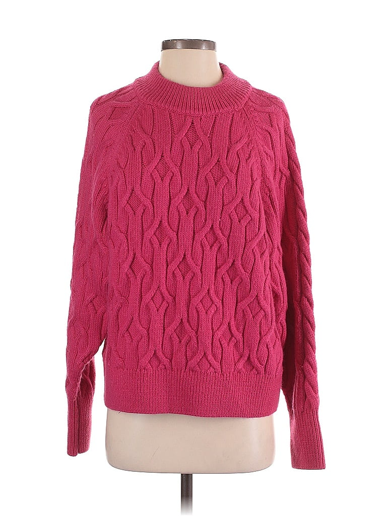 Cos Pink Wool Pullover Sweater Size S - 71% off | ThredUp