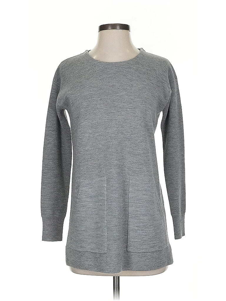 J.Crew 100% Merino Gray Wool Sweater Size XXS - 66% off | ThredUp