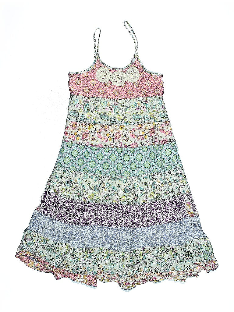 Mimi & Maggie 100% Cotton Paisley Green Teal Dress Size 6X - 70% off ...