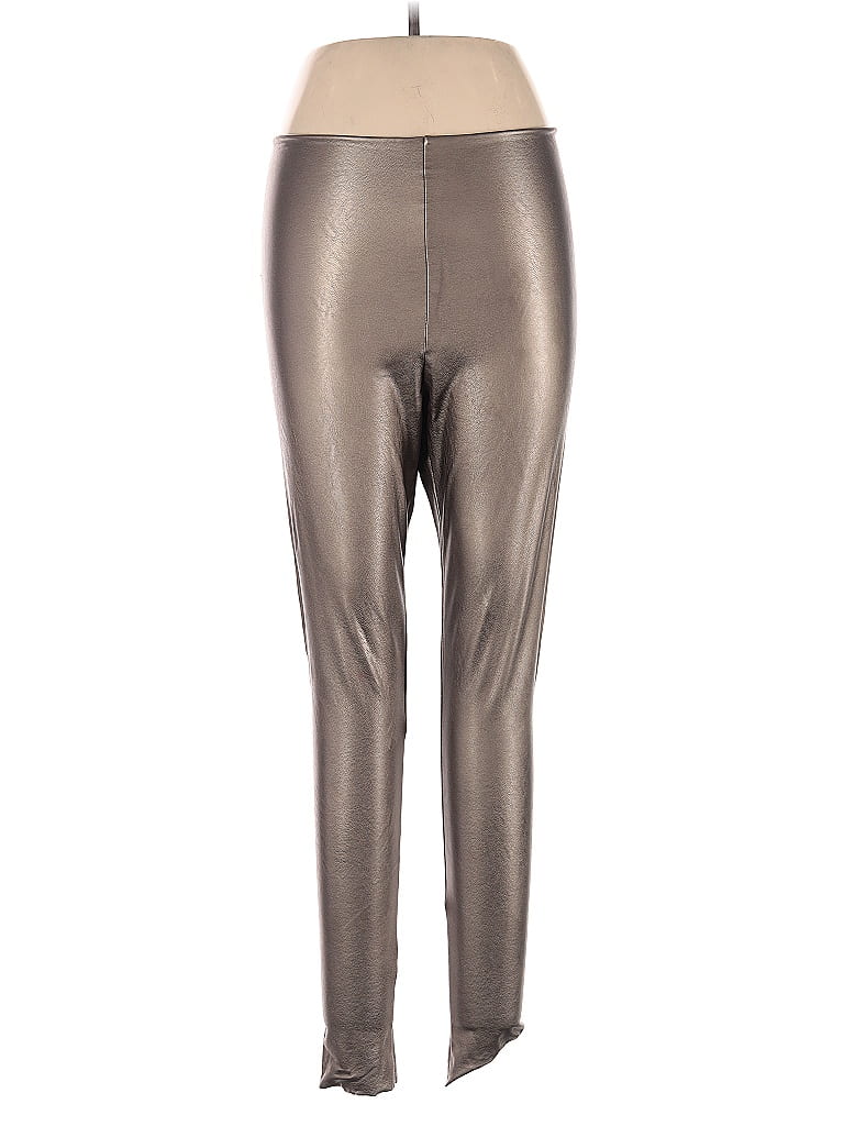 Commando Control Metallic Silver Leggings Size L - 61% off | ThredUp