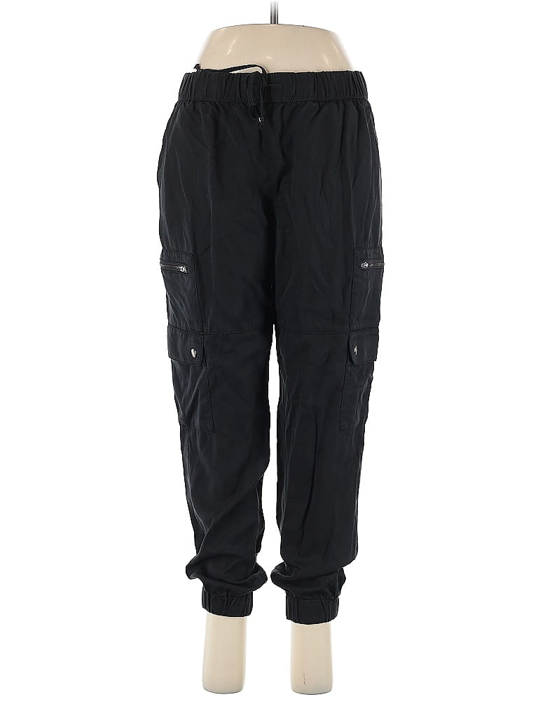 Banana Republic Factory Store 100% Lyocell Black Cargo Pants Size M ...