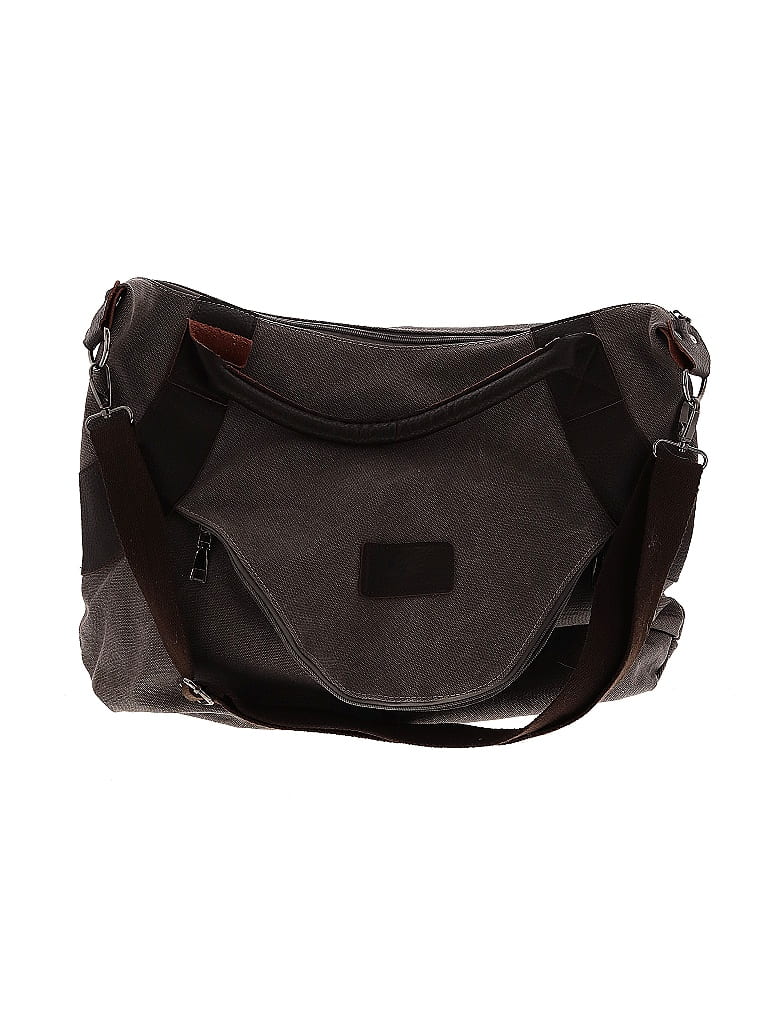 Assorted Brands Solid Gray Satchel One size - 54% off | ThredUp