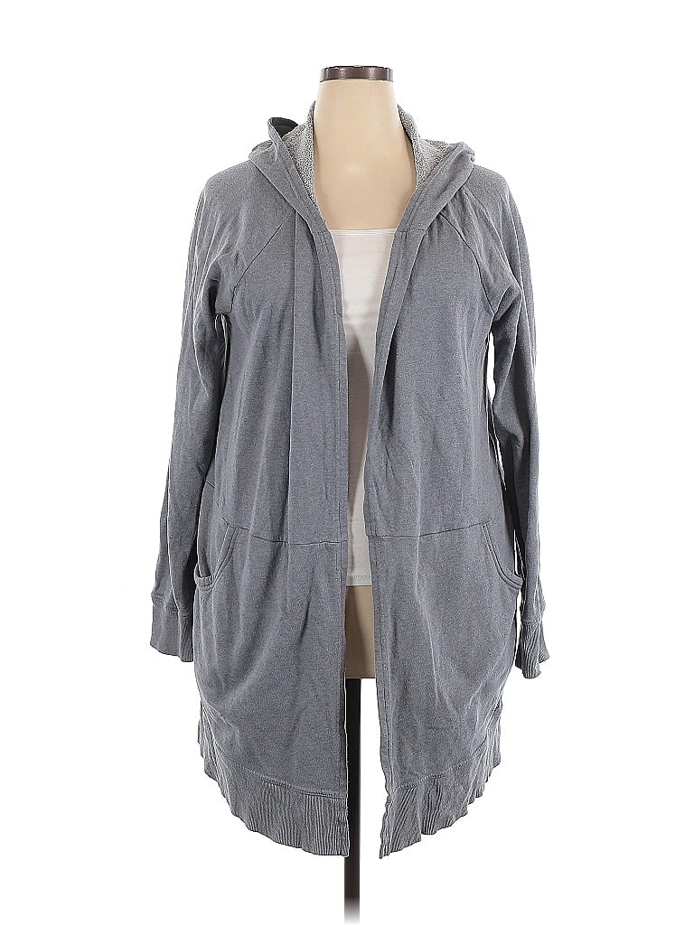 Life Is Good Gray Cardigan Size XXL - 56% off | ThredUp