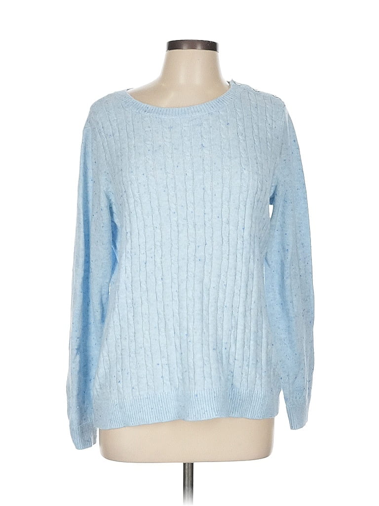 Talbots Blue Pullover Sweater Size L - 73% off | ThredUp