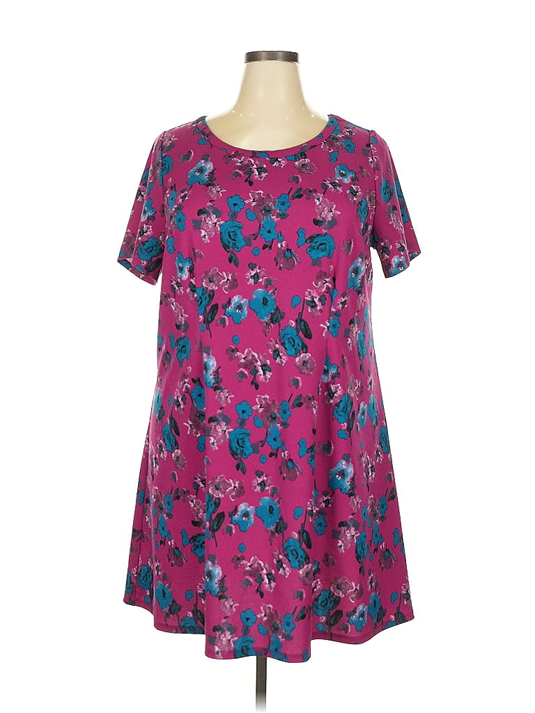 Lane Bryant Outlet Purple Casual Dress Size 18 - 44% off | ThredUp