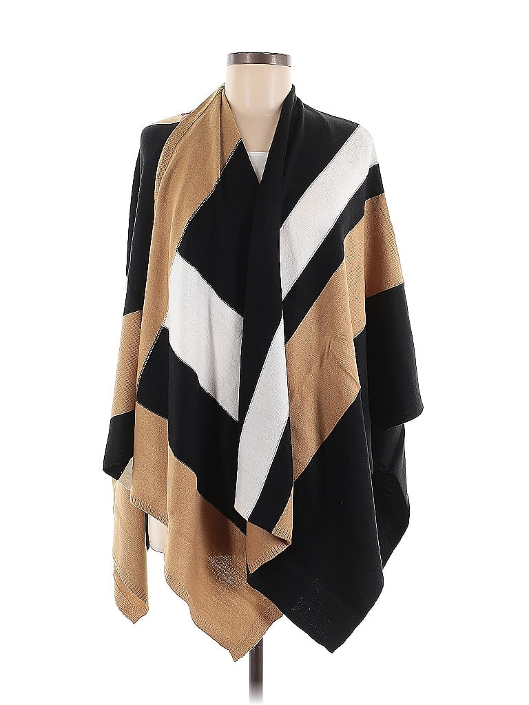 Parrish LA Brown Poncho One size - 76% off | ThredUp