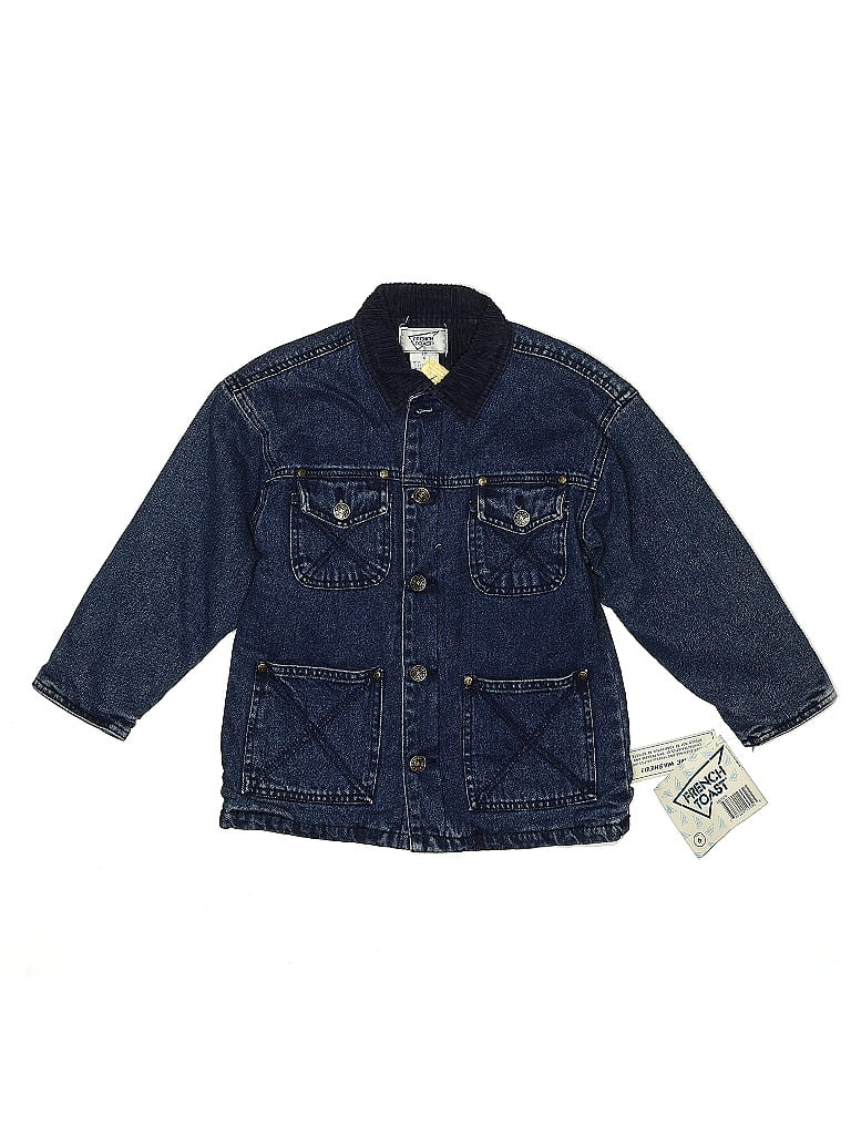 French Toast 100% Cotton Blue Denim Jacket Size 6 - 60% off | ThredUp