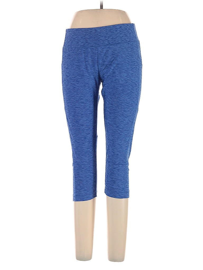Talbots Color Block Blue Active Pants Size L - 76% off | ThredUp