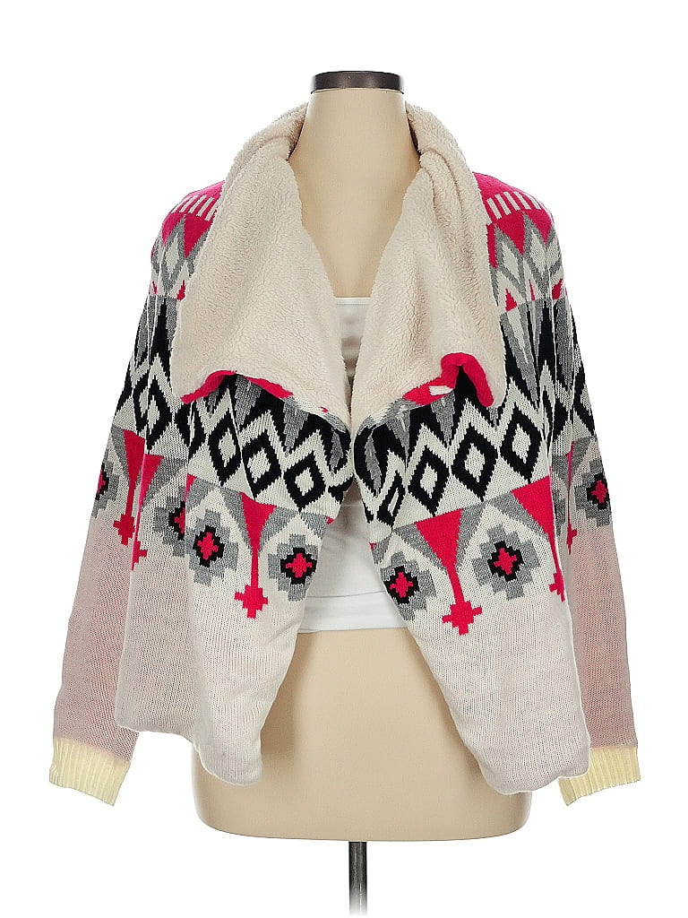 Love By Design Pink Cardigan Size XL - 54% off | ThredUp