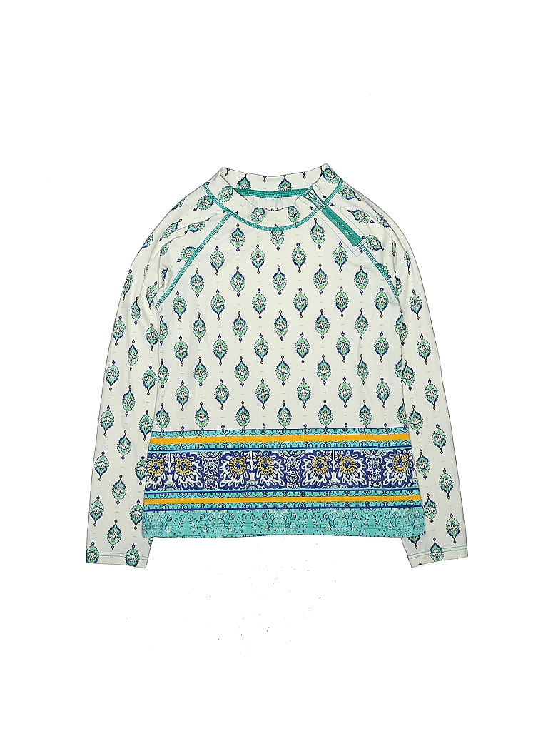 Cabana Life Green Rash Guard Size 6 (big kids) - 61% off | ThredUp
