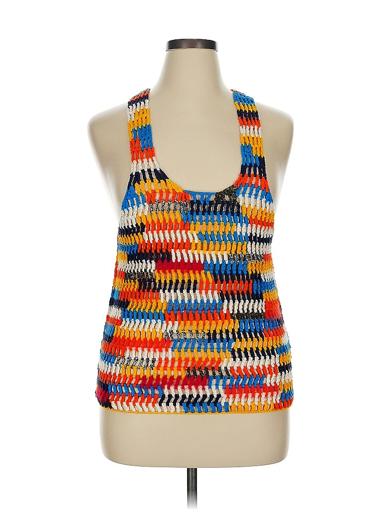 Monse Orange Tank Top Size XL - 80% off | ThredUp