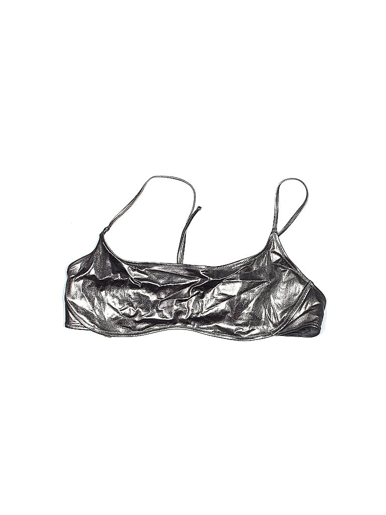 SKIMS Metallic Silver Swimsuit Top Size 4X - 42% off | ThredUp