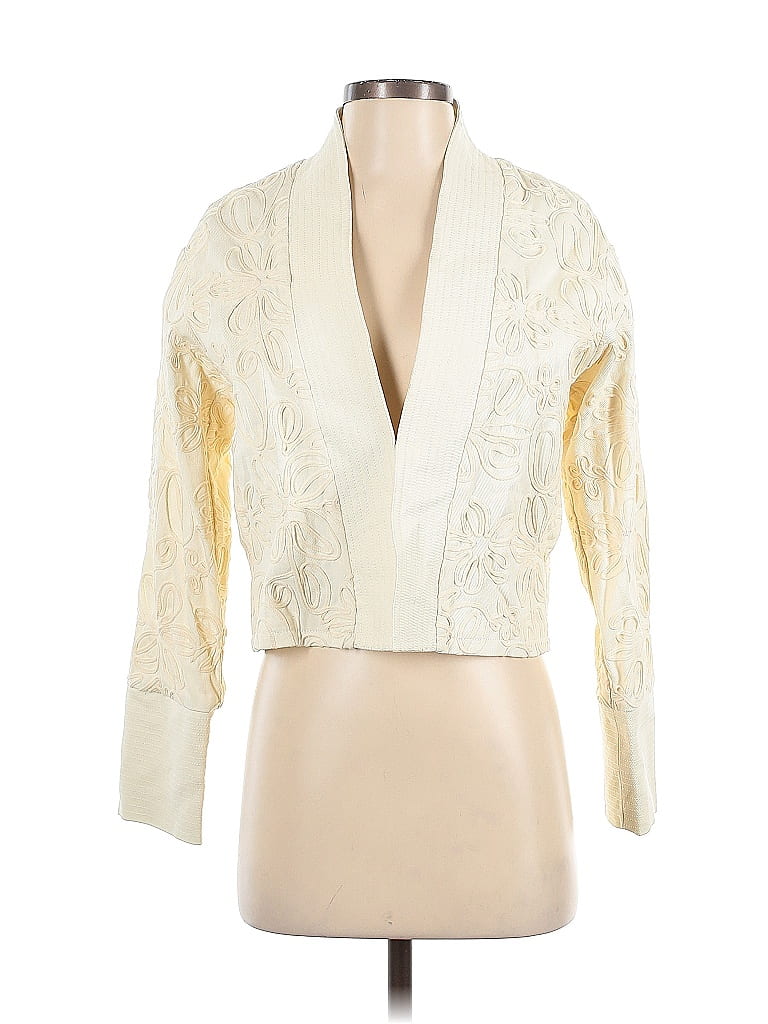 Left Coast by Dolan 100% Cotton Ivory Jacket Size XS - 76% off | ThredUp