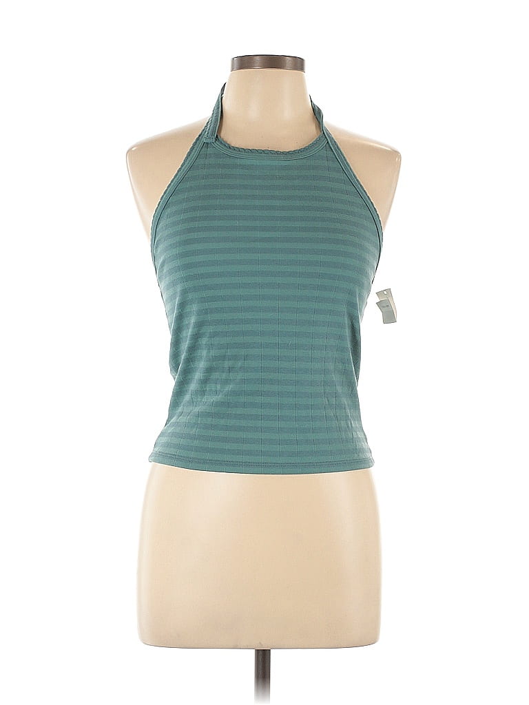 American Eagle Outfitters Teal Halter Top Size L - 50% off | ThredUp